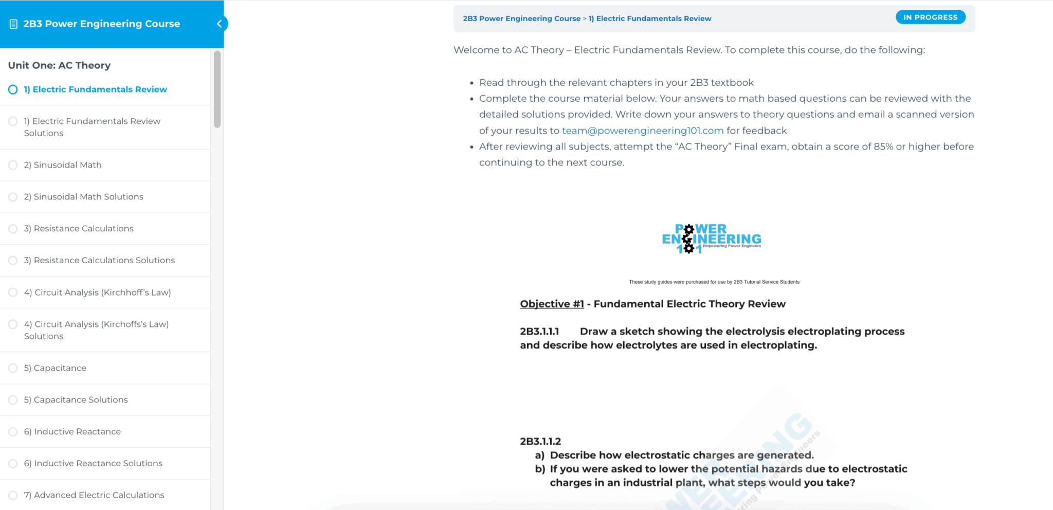 2B3 Power Engineering Multiple Choice Exam Practice Questions - Power Engineering 101